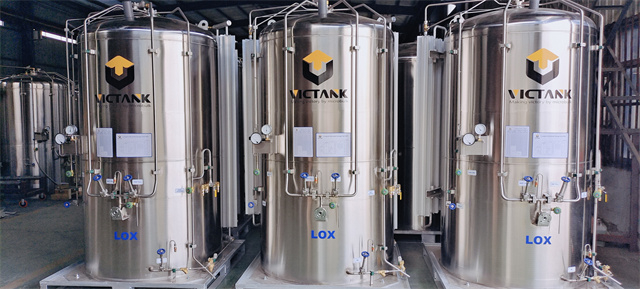 Stainless Steel Microbulk Tank For LOX LIN LAR-Victank