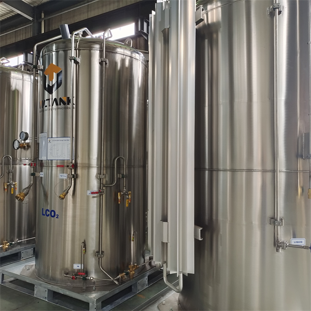 Liquid Carbon Dioxide 3000L Microbulk Tank from China manufacturer ...