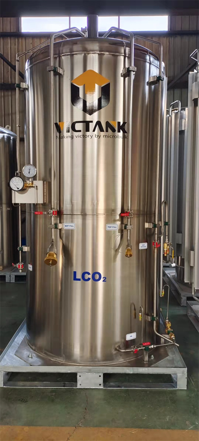 LCO2 Microbulk Tank 24bar from China manufacturer - Victank Microbulk