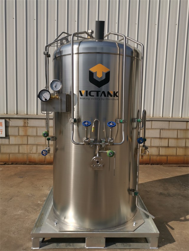 LOX LIN LAR Microbulk Tank 1000L 16bar PB COIL from China manufacturer ...
